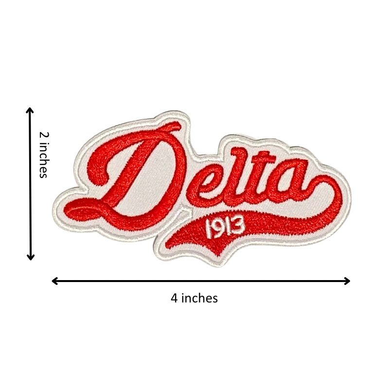 Delta Iron-On Patches – Extraordinary Symbols